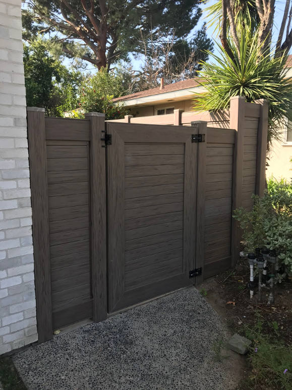 Vinyl Gates by Foothill Fence - Vinyl Gate Photos